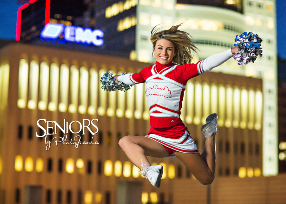 Cheerleading Senior Pictures - Seniors by Photojeania